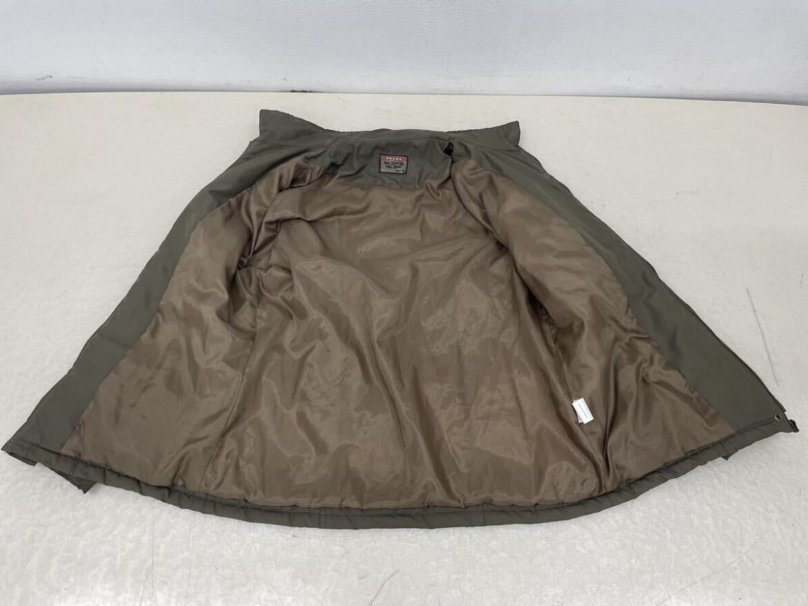 PRADA プラダ 中綿ナイロンジャケット Art.SGV126 Mat.09W PRADA プラダ 中綿ナイロンジャケット Art.SGV126 Mat.09W