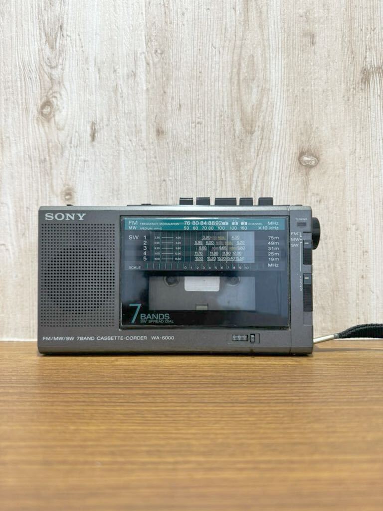 Yahoo!オークション - R-00709 SONY WA‐6000 CASSETTE‐CODER‐7BANDS...