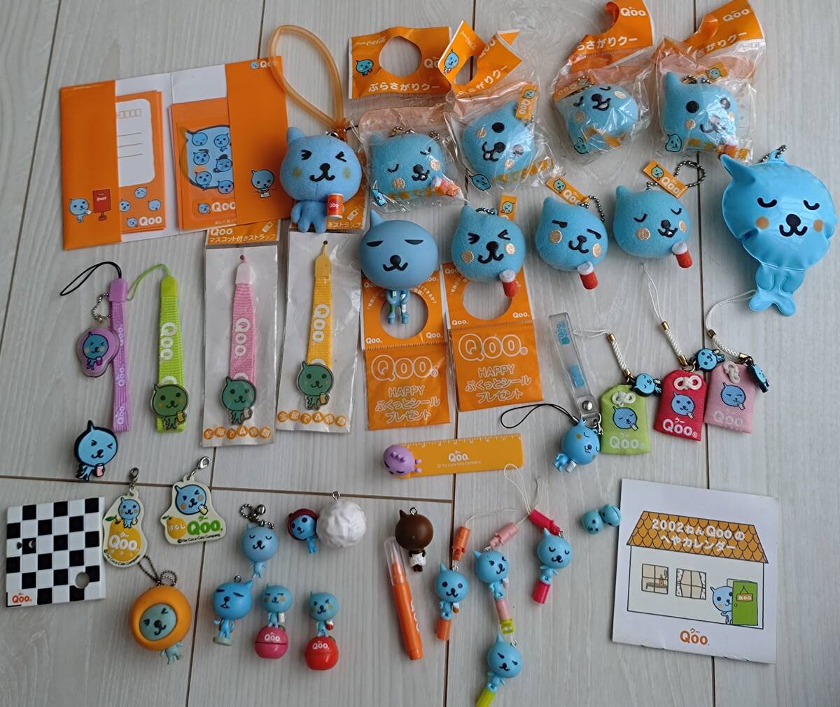 Yahoo!オークション - 大量 Qoo コカコーラ クー グッズ ストラップ フ...