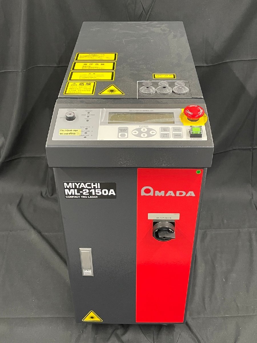 Yahoo!オークション - AMADA MIYACHI ML-2150A-020-00-00 GI YAGレーザ...
