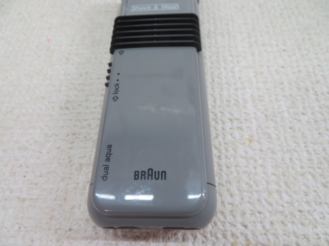 Yahoo!オークション - Braun BS 5 595 シェーバー dual aqua ブラウン...