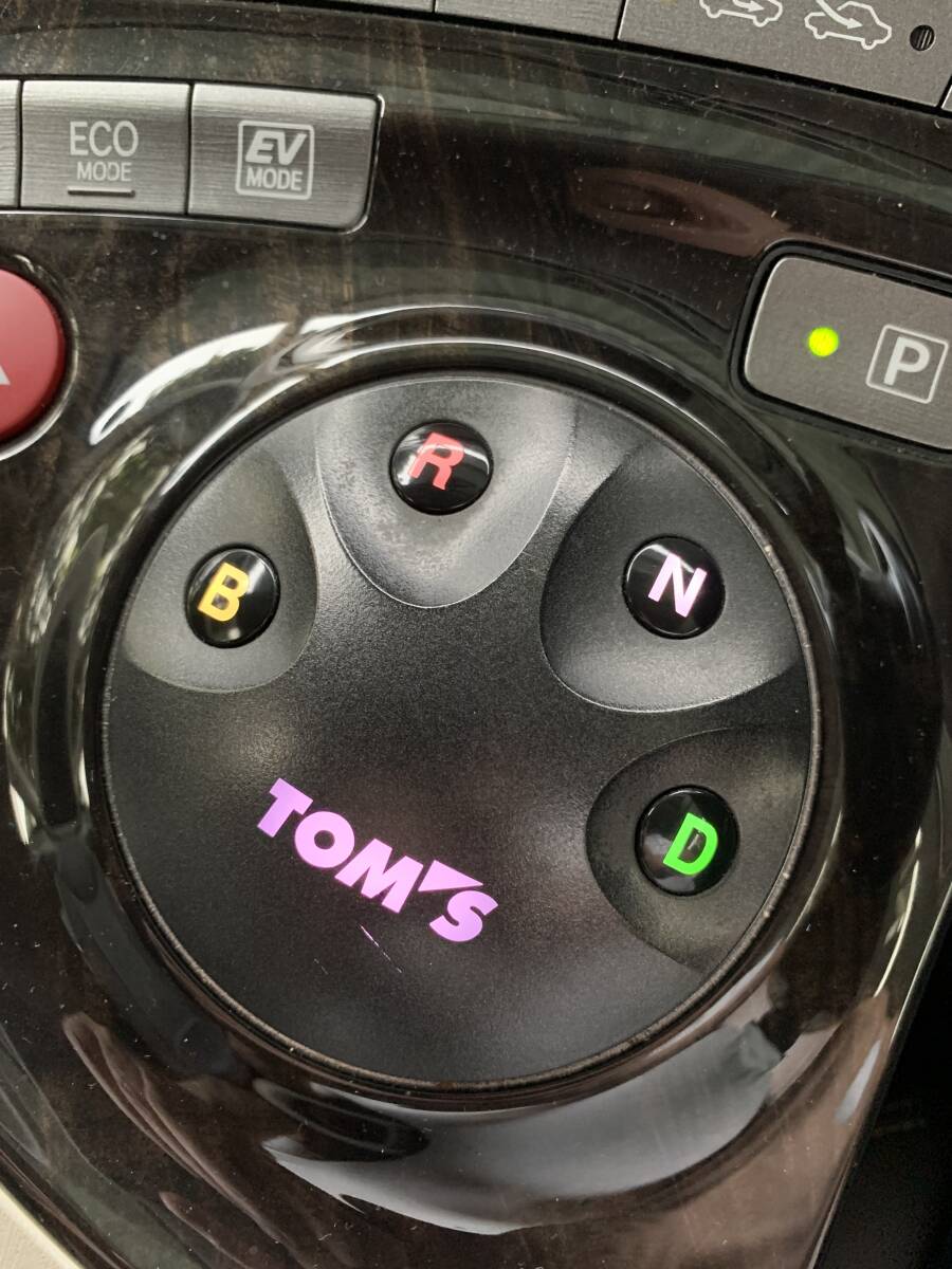 Yahoo!オークション - TOM‘s トムス プリウスシフトスイッチ シフトポ...