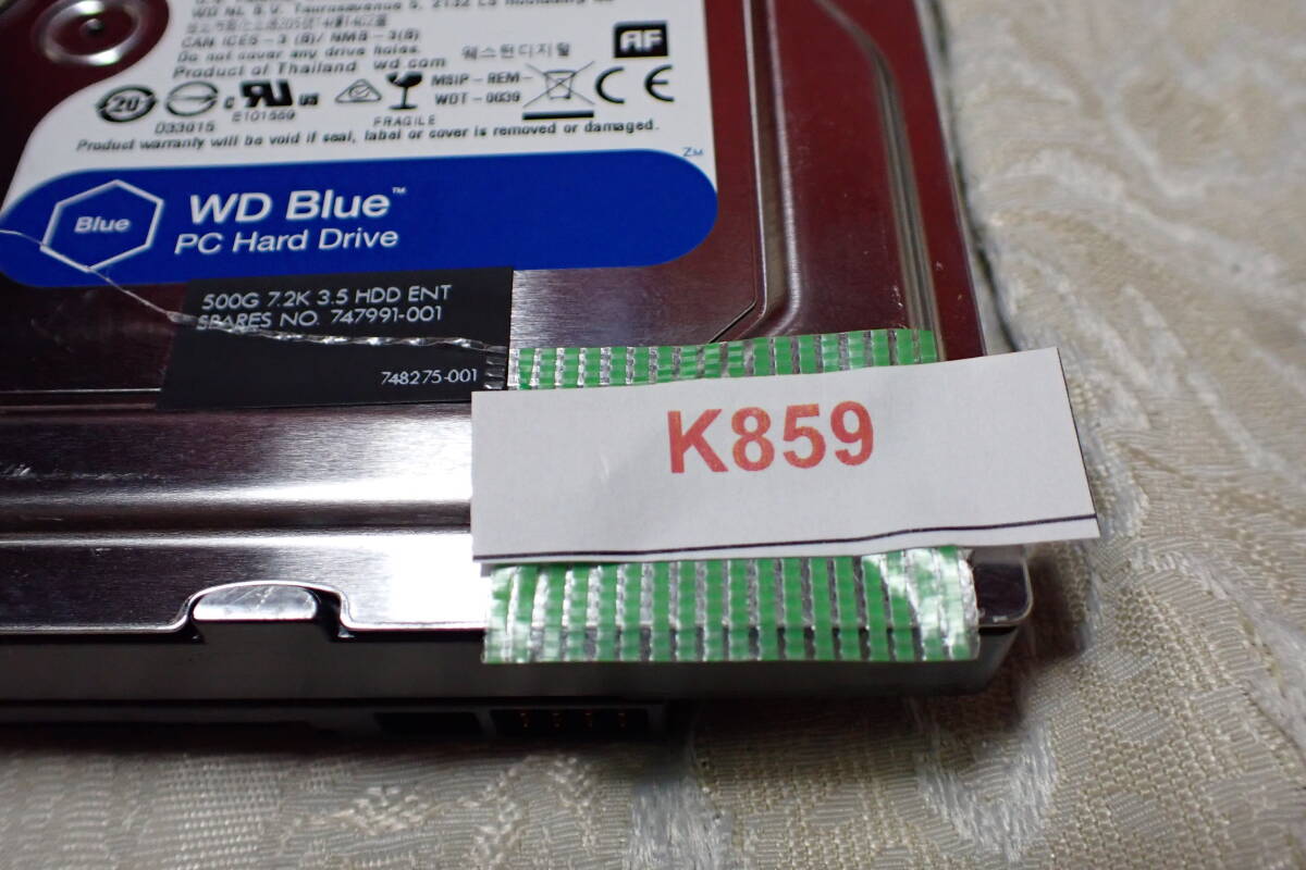 Yahoo!オークション - K859# WDC WD5000AZLX-60K2TA0 500GB HDD ハード...