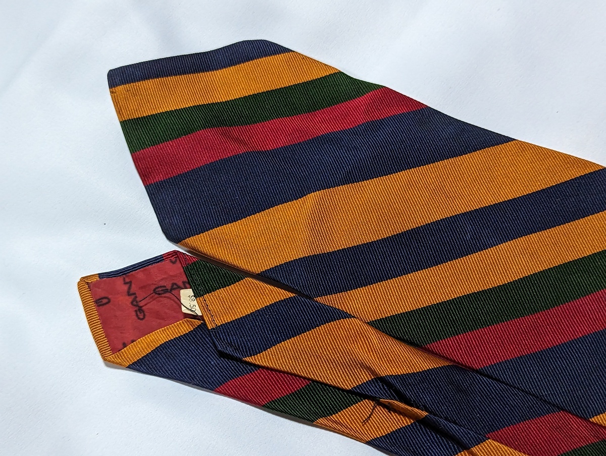 Yahoo!オークション - GANT アメリカヴィンテージ 70s シルクネクタイ ...