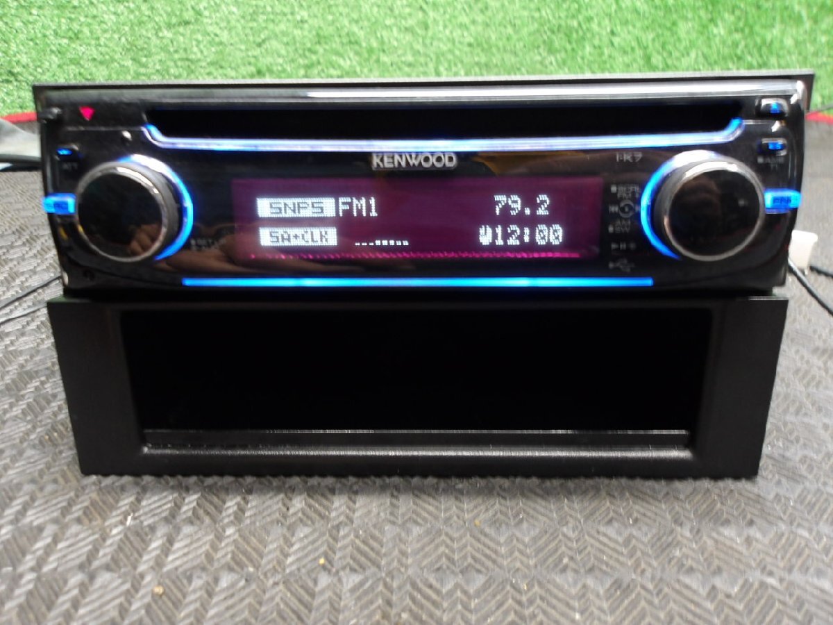 Yahoo!オークション - (R06/09/07-7) Φ 1DINオーディオ / ケンウッド ...