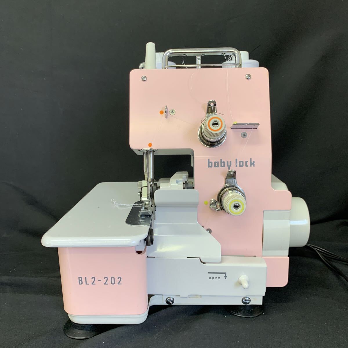 JUKI babylock BL2-202 ピンク ジューキ ベビーロック ロックミシン 元箱 フットペダル 糸 付き 通電確認済み ハンドクラフト 手工芸 2(ジューキ)｜売買された ...