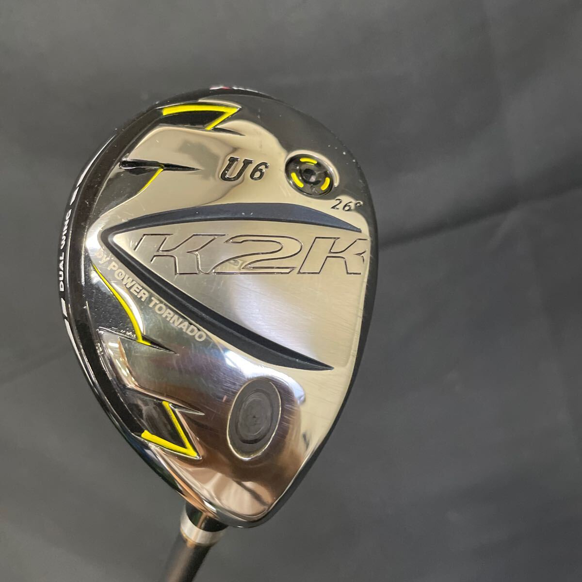 Yahoo!オークション - kasco K2K U6 26° キャスコ ユーティリティ ヘ...