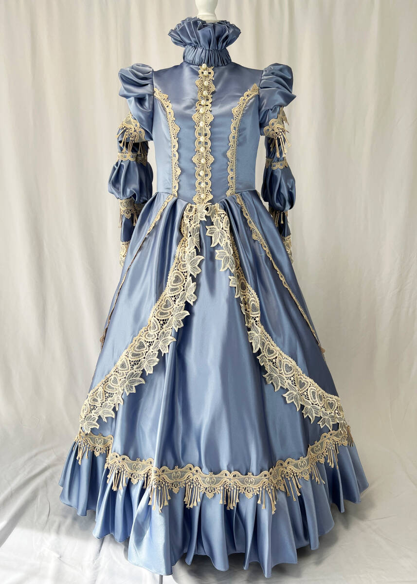 Yahoo!オークション - [d39] ウェディングドレス 19号～21号 カラード...