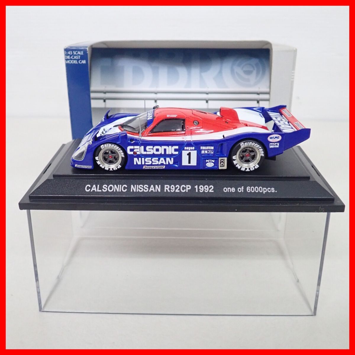Yahoo!オークション - エブロ 1/43 日産 カルソニック R92 CP #1 白/...