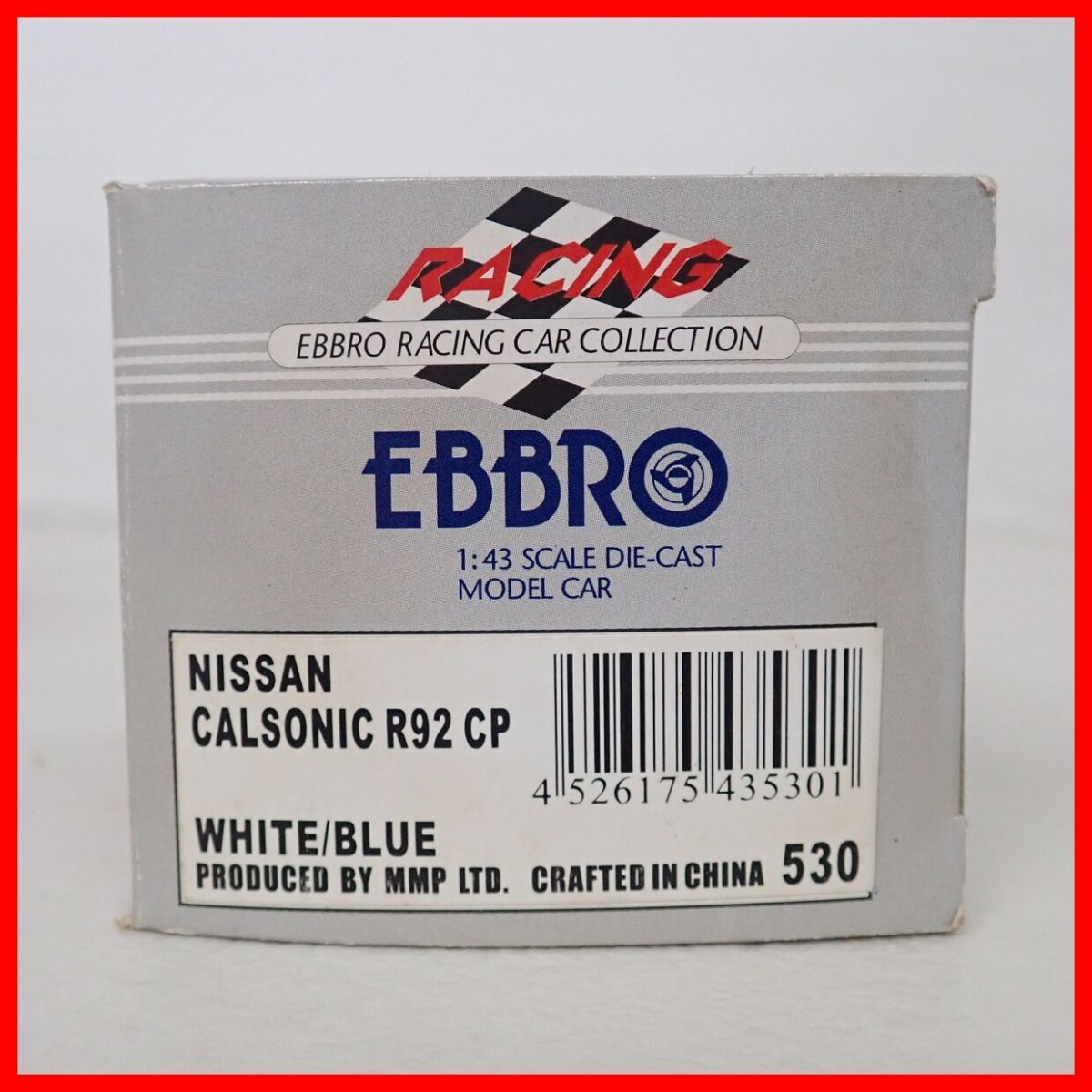 Yahoo!オークション - エブロ 1/43 日産 カルソニック R92 CP #1 白/...
