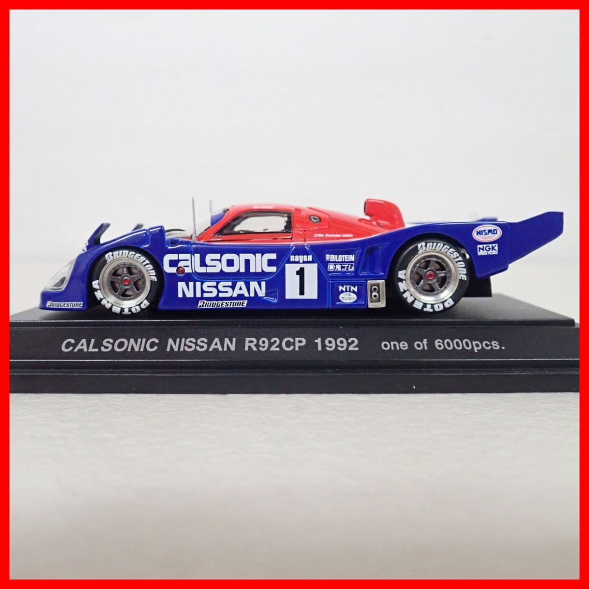 Yahoo!オークション - エブロ 1/43 日産 カルソニック R92 CP #1 白/...