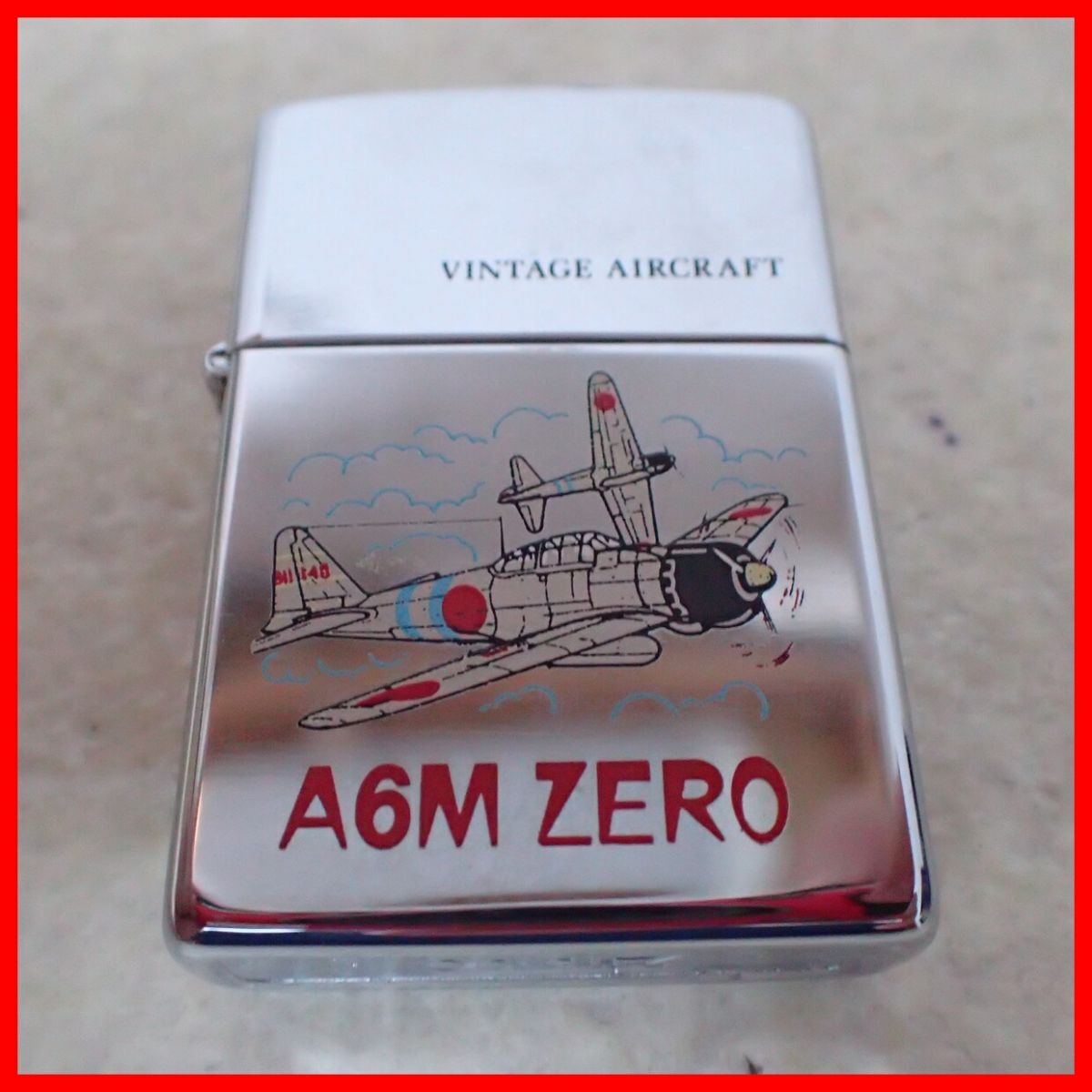 Yahoo!オークション - ZIPPO VINTAGE AIRCRAFT A6M ZERO ヴィンテージ...