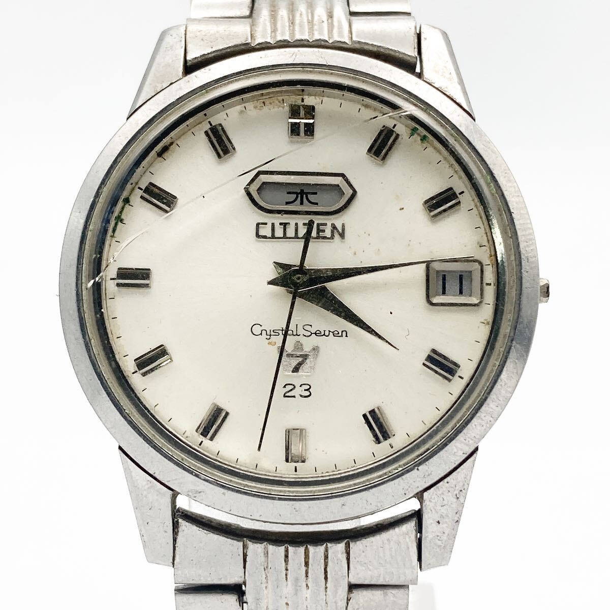 Yahoo!オークション - CITIZEN クリスタルセブン ACSS 2918-Y メンズ ...