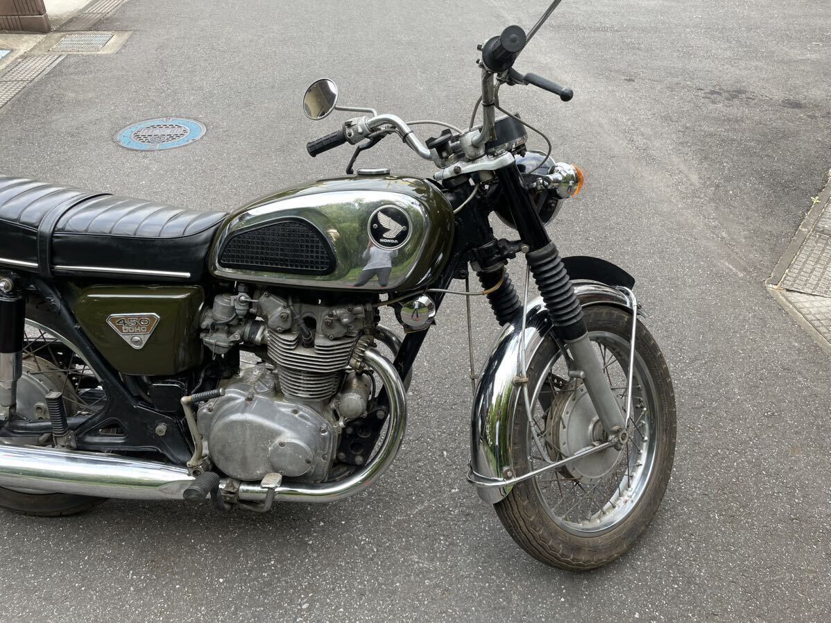 Yahoo!オークション - HONDA CB450 K1 (ホンダ)