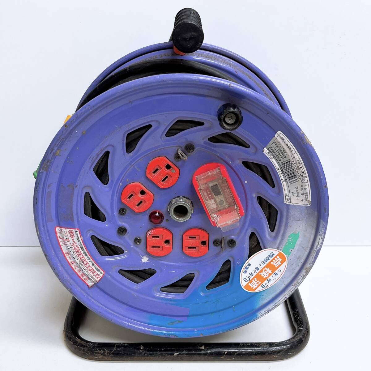 Yahoo!オークション - 通電確認済み 日動 コードリール NF-EK34 100V ...