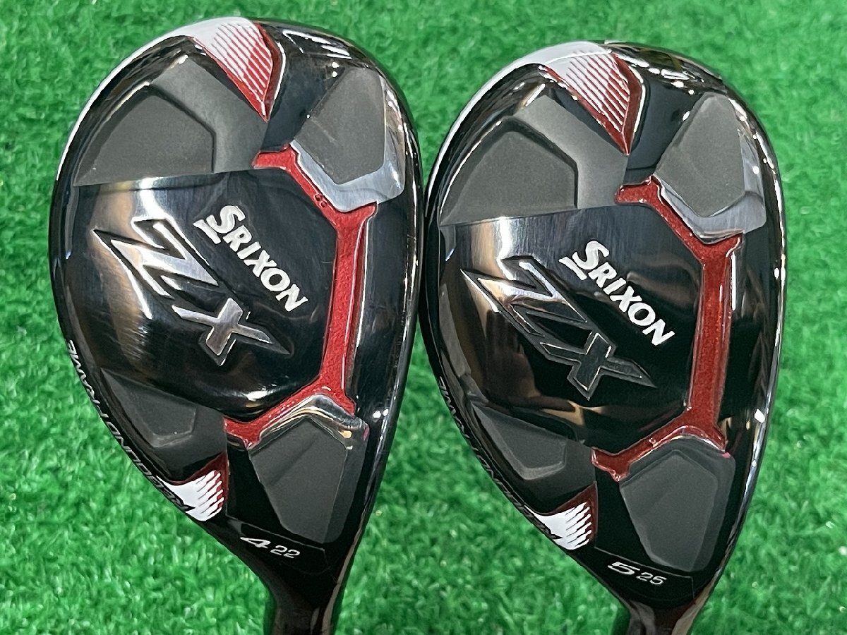 Yahoo!オークション - スリクソン ZX ハイブリッド U4[22]/ U5[25] 2本...