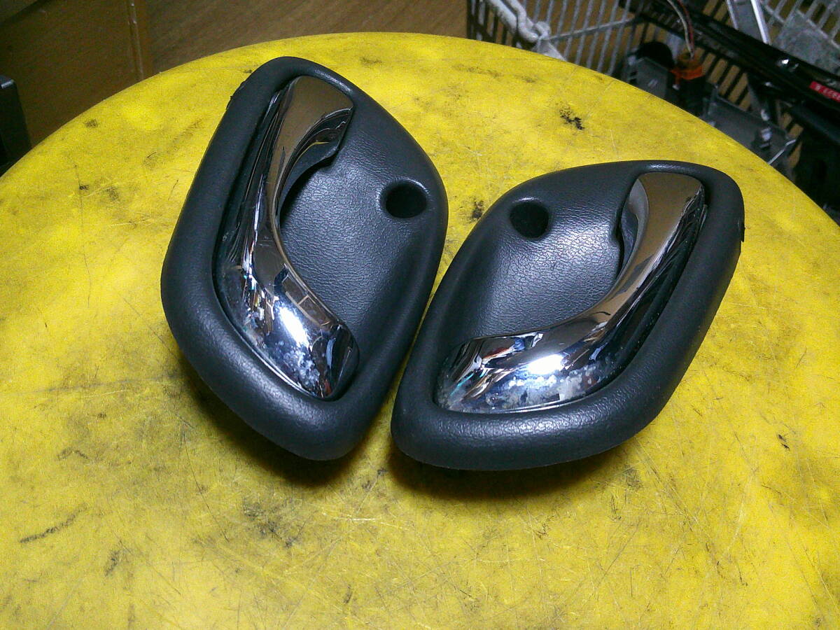 Yahoo!オークション - エブリー(DA62)のドアインナーメッキハンドル