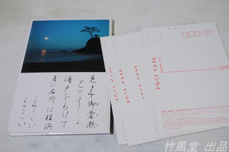 Yahoo!オークション - 1-8194【絵葉書】奇勝 桂浜 14枚袋