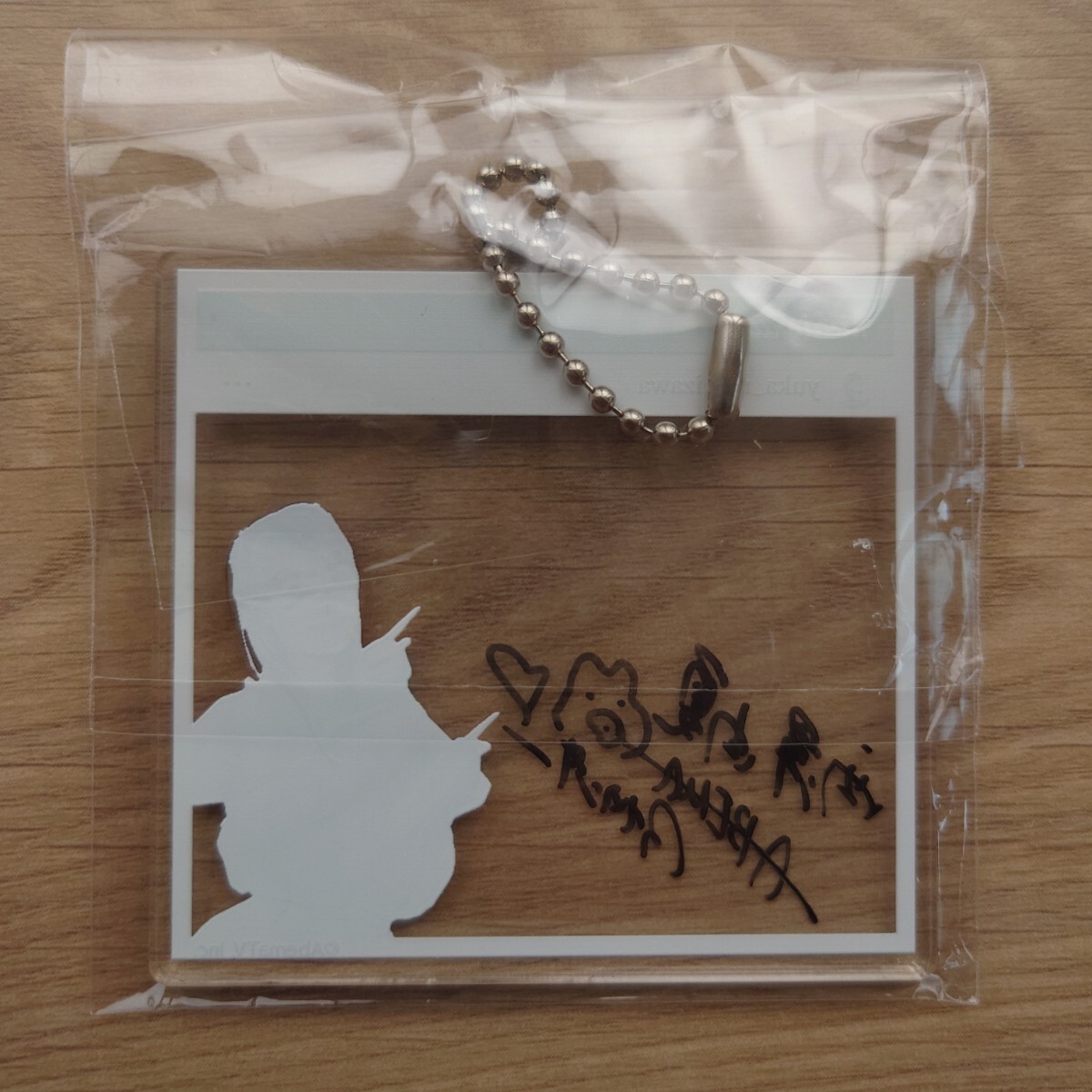 西澤由夏さん直筆サイン入り アクリルキーホルダー ABEMA 西澤由夏さん直筆サイン入り アクリルキーホルダー ABEMA