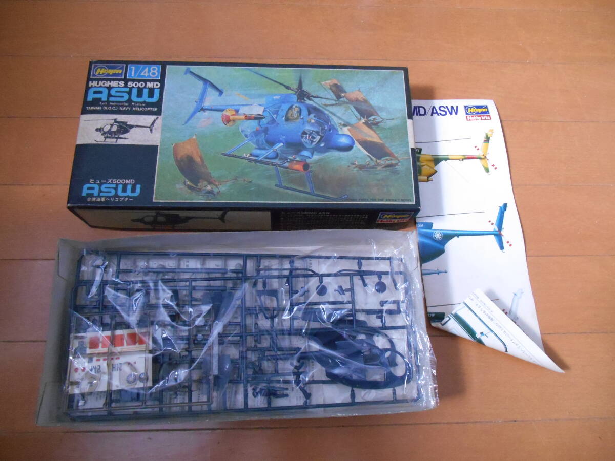 Yahoo!オークション - ハセガワ 1/48 ヒューズ500 MD ASW