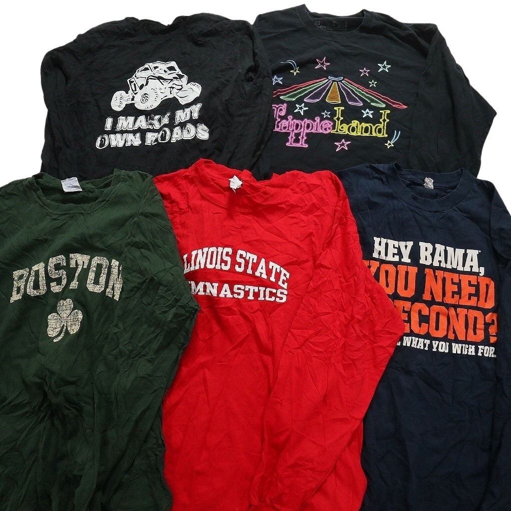 Yahoo!オークション - 古着卸 まとめ売り 長袖Tシャツ ジャンルMIX20枚...