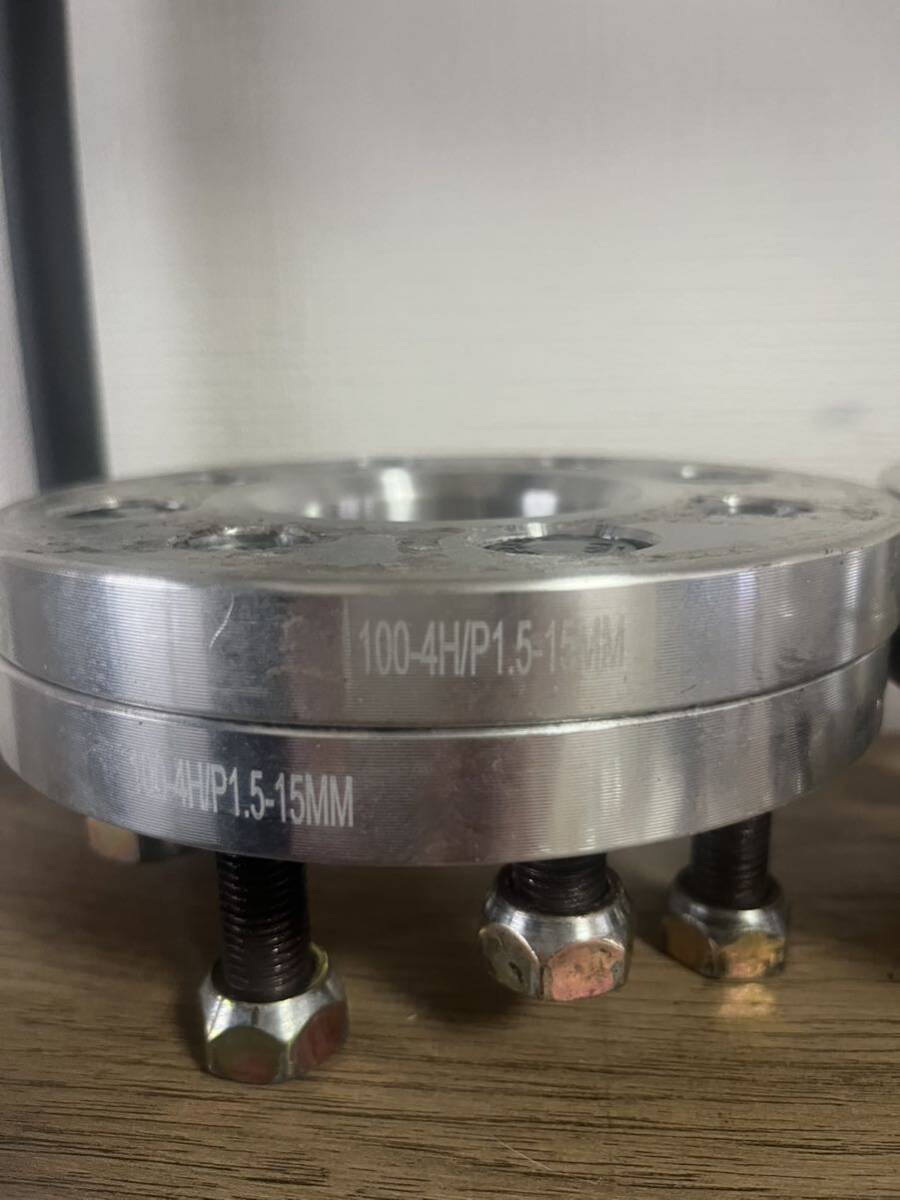 Yahoo!オークション - ワイドトレッドスペーサー Durax 15ミリ 4H PCD1...