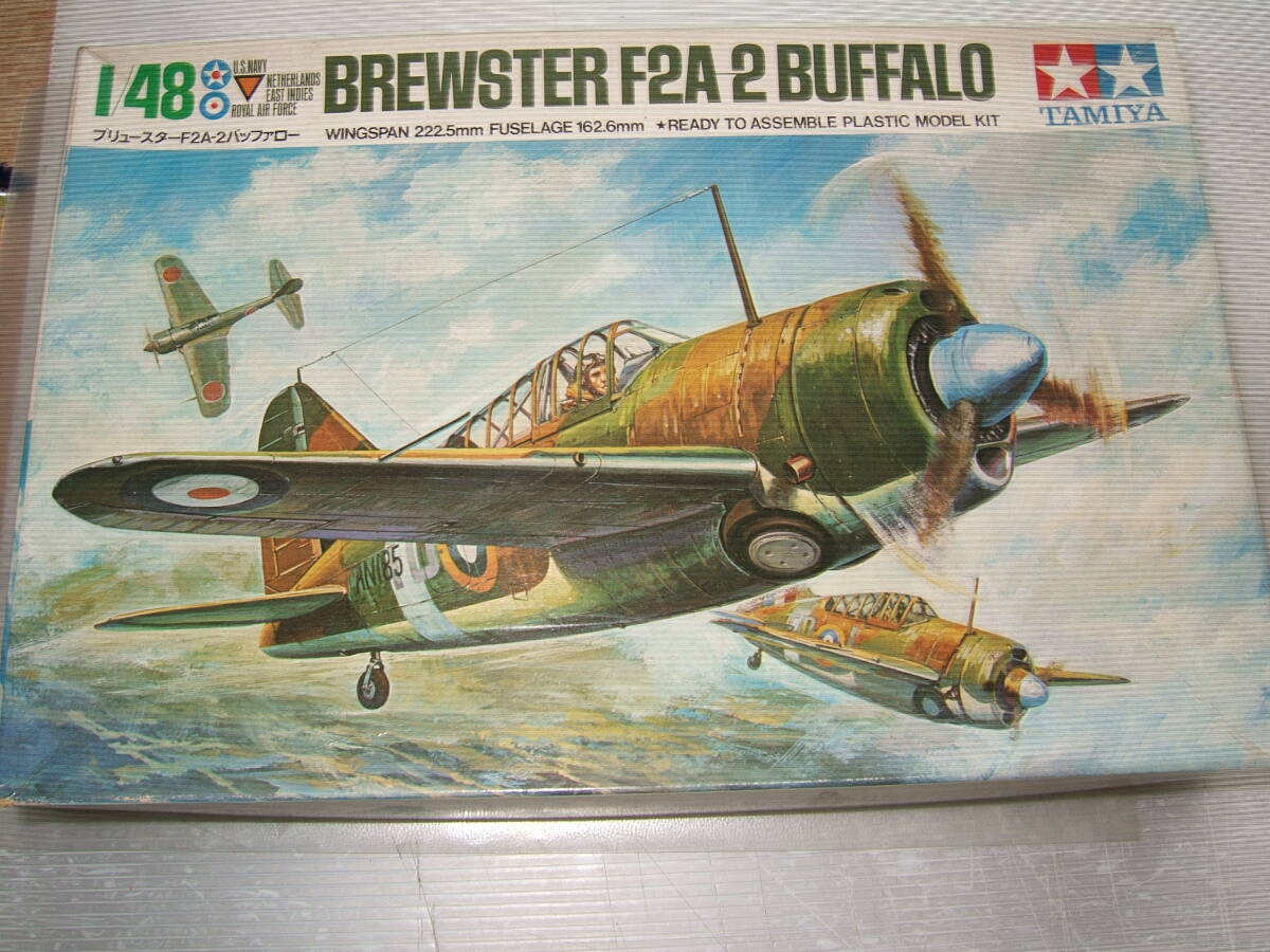 Yahoo!オークション - 1/48 タミヤ F2A-2 バッファロー 2F-2