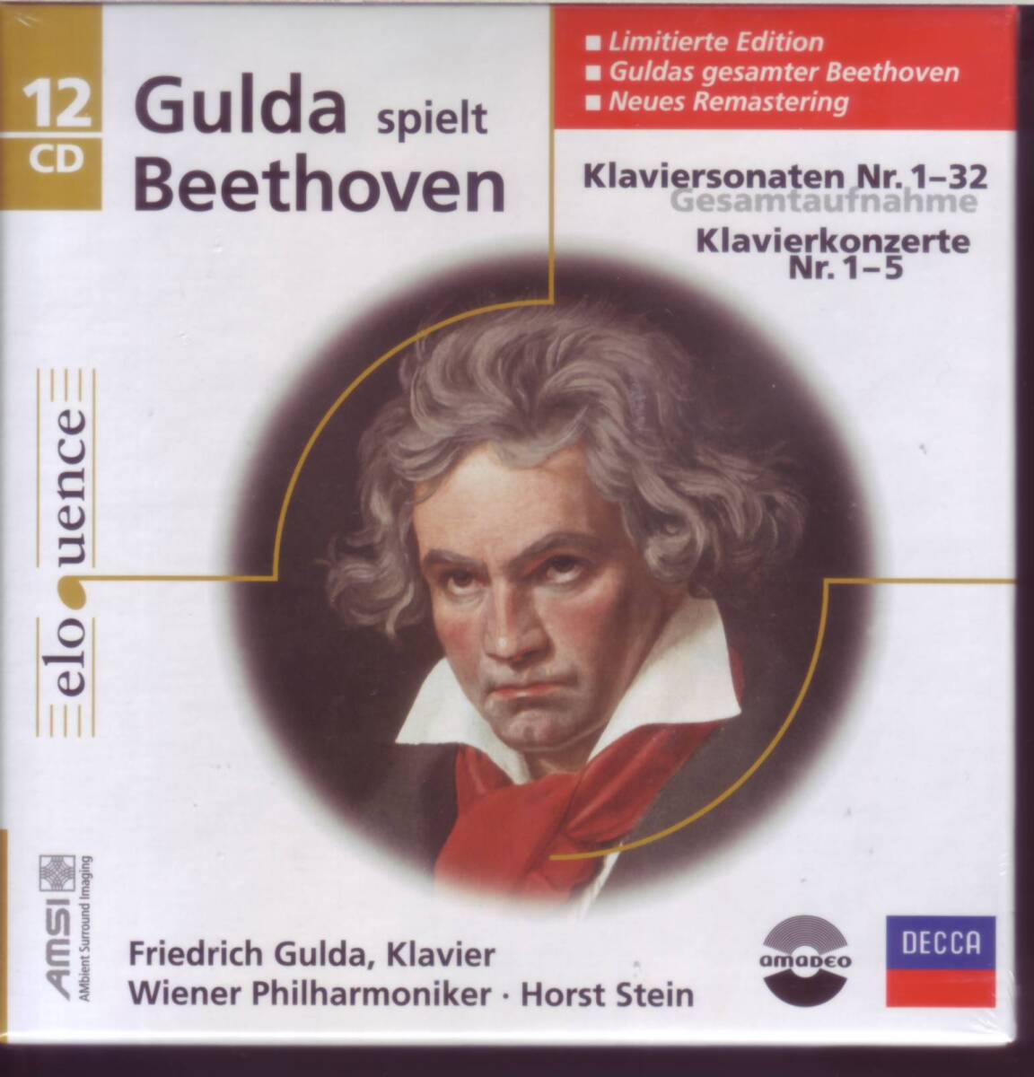 Yahoo!オークション - [Decca盤12CD]グルダ(Pf)シュタイン＆VPO/ベー...