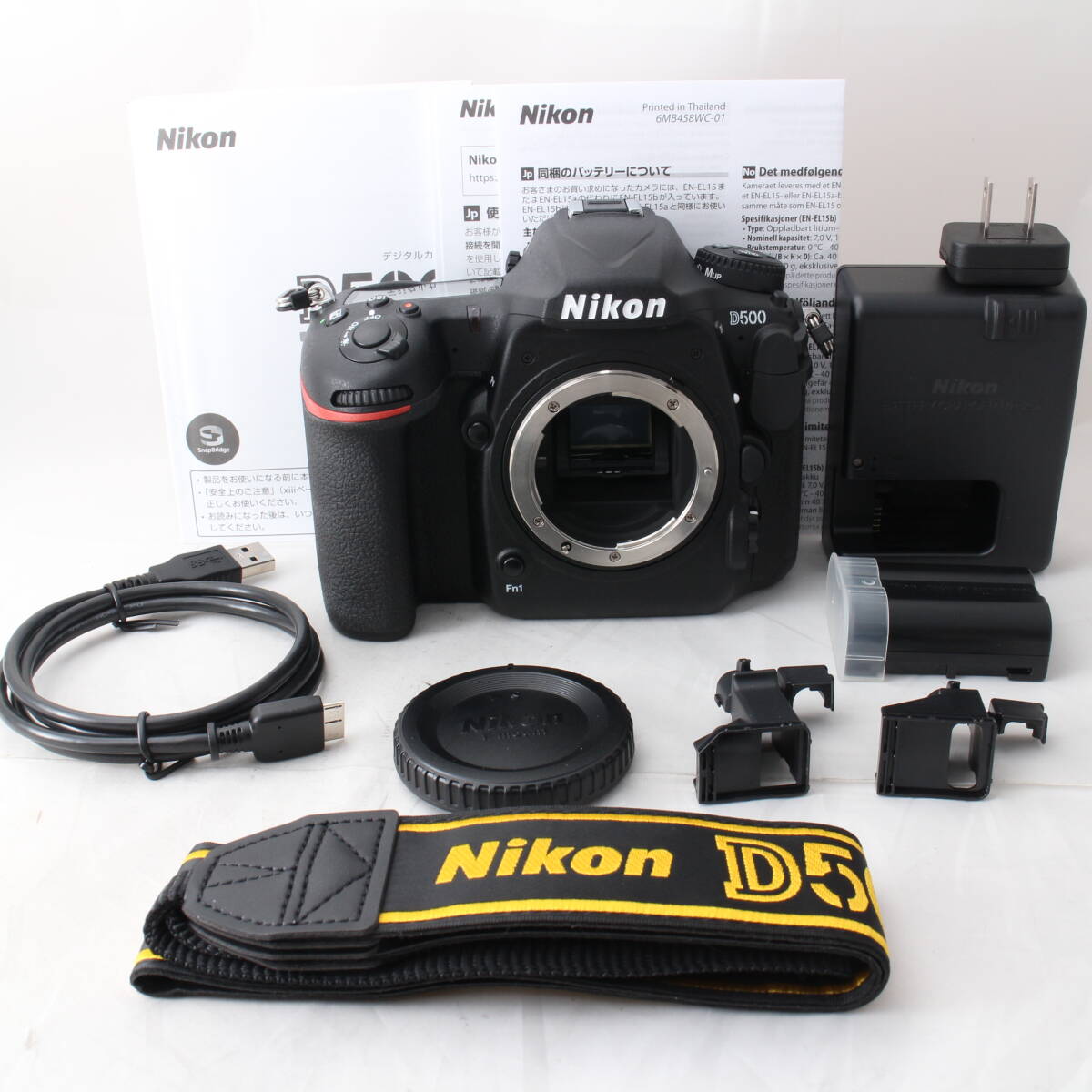 Yahoo!オークション - 新品級・ショット数2862 Nikon D500 ボディ デ...