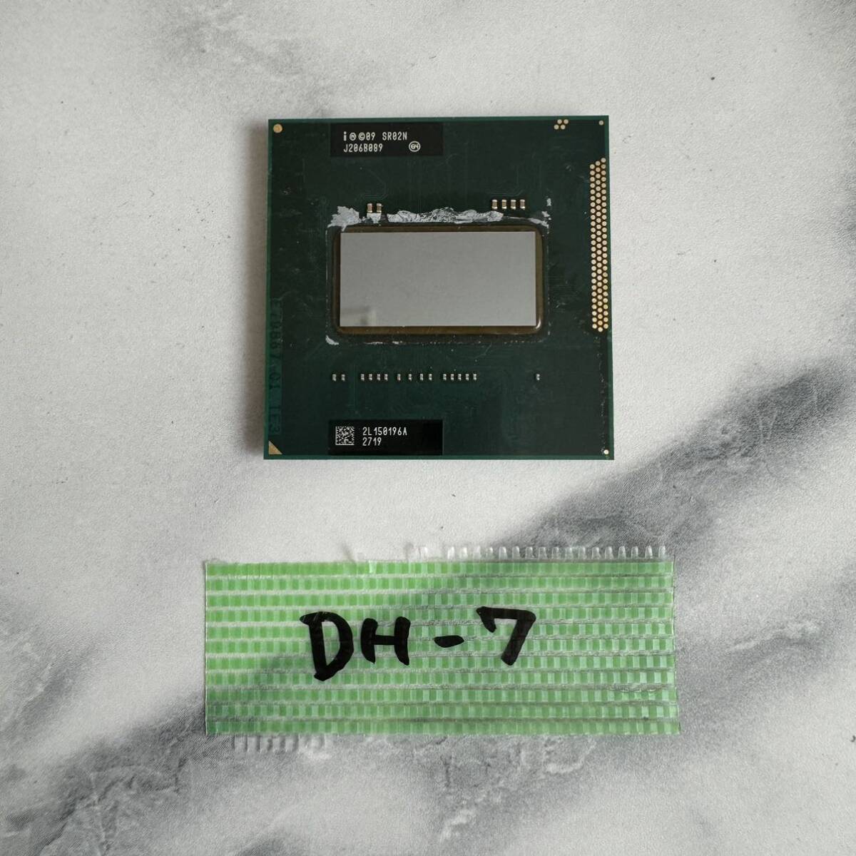 Yahoo!オークション - DH-7 激安 CPU Intel Core i7 2670QM SR02N 動作...