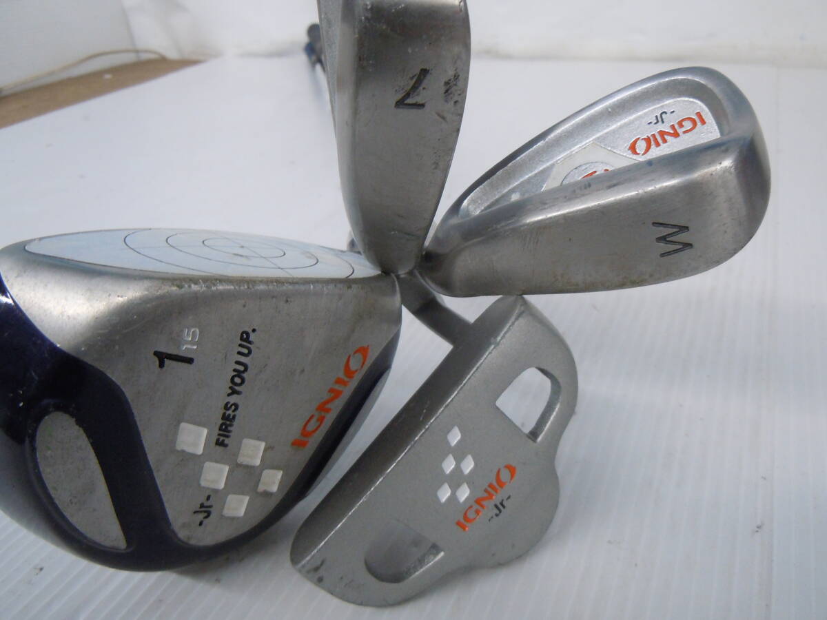 Yahoo!オークション - IGNIO Jr. イグニオジュニア 子供用 クラブ 4点...