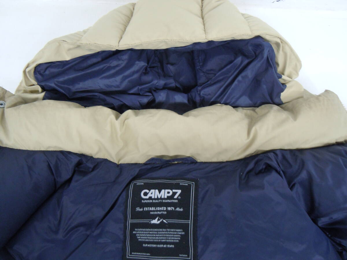 Yahoo!オークション - キャンプセブン CAMP7 ダウンジャケット ダウン...