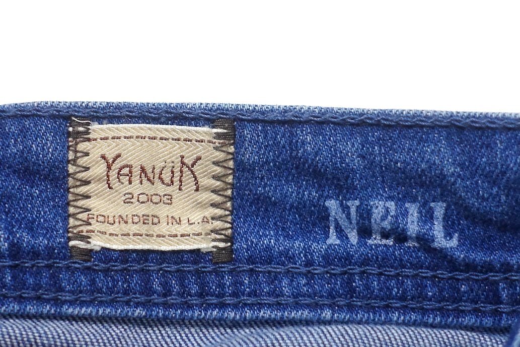 Yahoo!オークション - 22SS 定価2.7万 新品未使用 YANUK ヤヌーク Tigh...