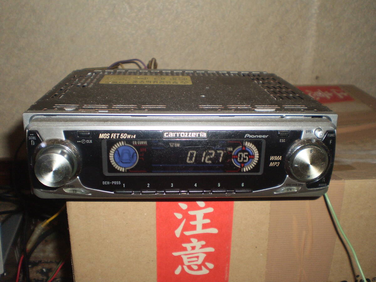 Yahoo!オークション - カロッツェリア CDプレーヤー デッキ DEH-P055
