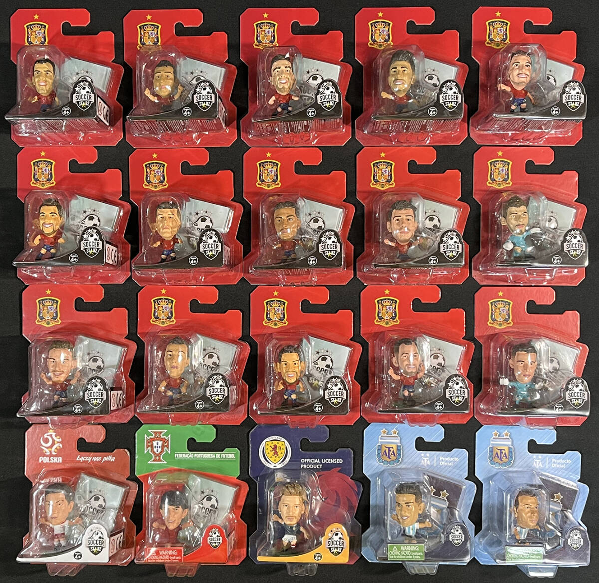Yahoo!オークション - (Y9)Soccerstarz 20 Blister set サッカースター...