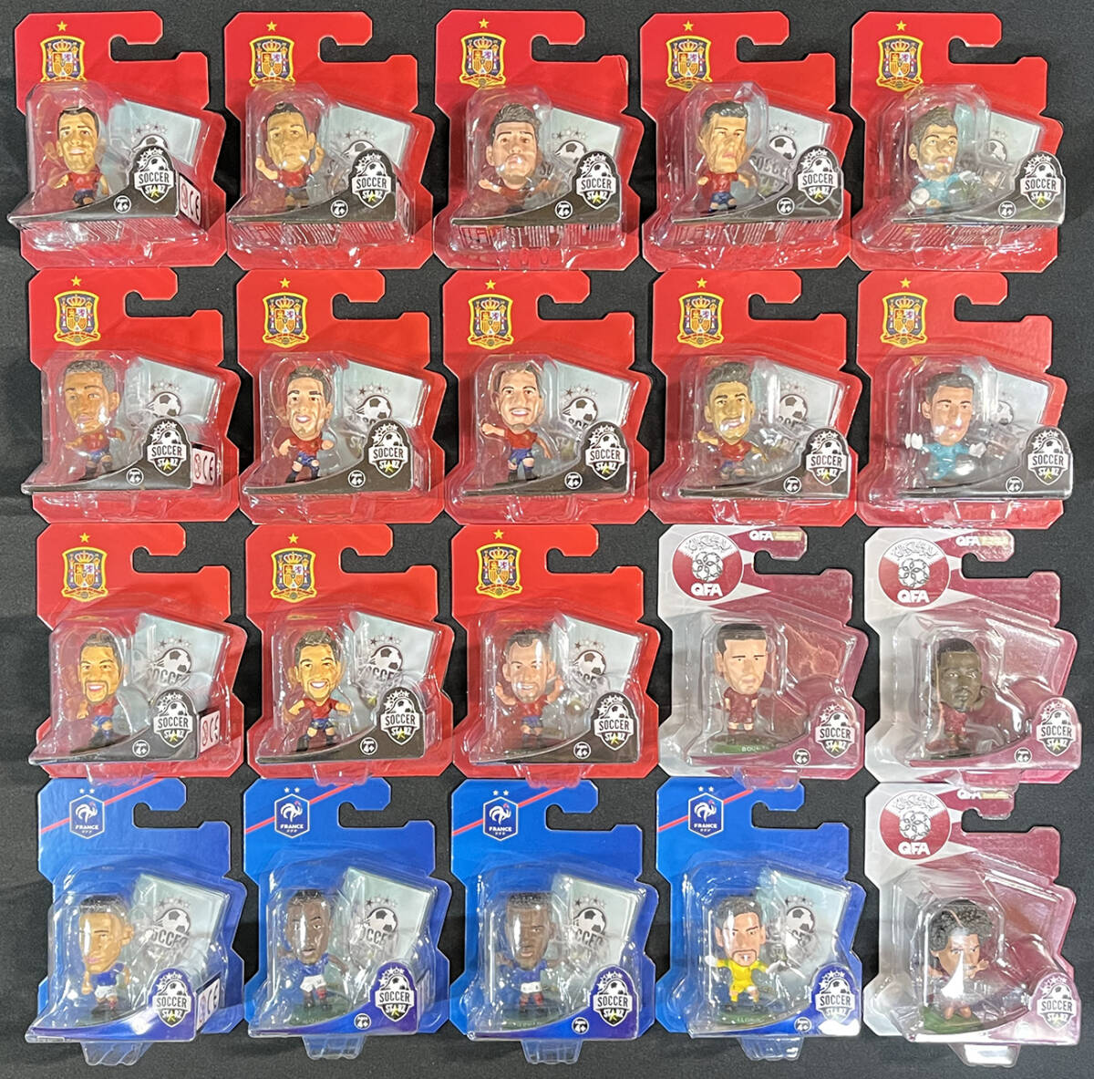 Yahoo!オークション - (Y18)Soccerstarz 20 Blister set サッカースタ...
