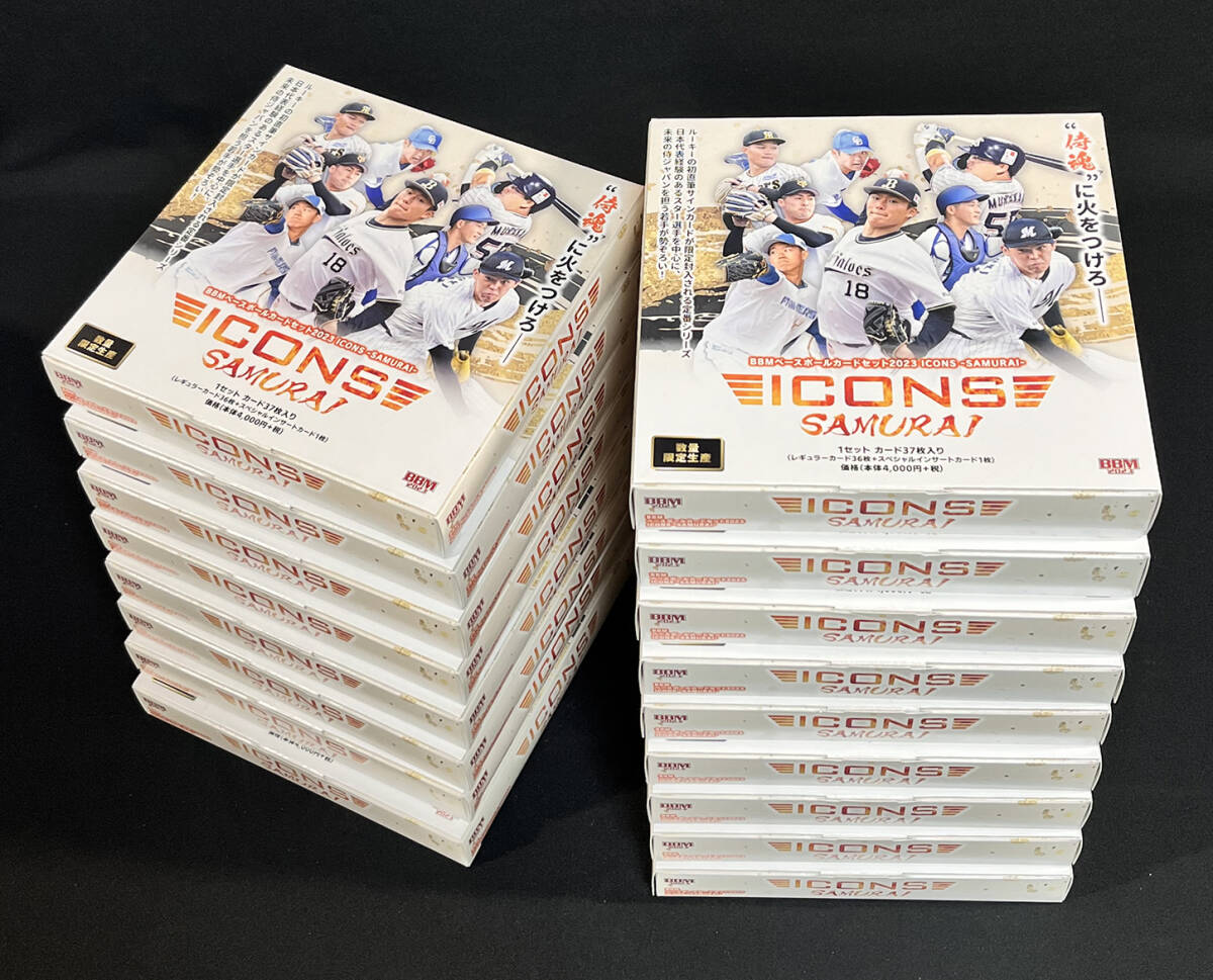 Yahoo!オークション - 2023 BBM ICONS SAMURAI 1ボックス 36枚セット x...