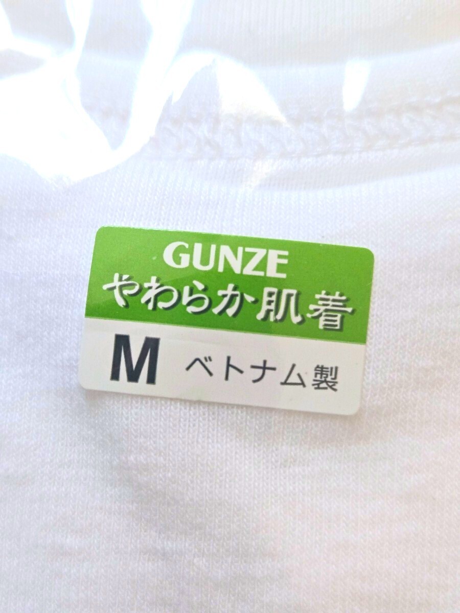 Yahoo!オークション - GUNZE グンゼ U首やわらか肌着 M 2枚組