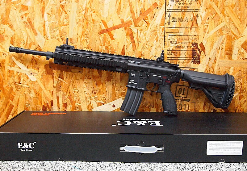 Yahoo!オークション - E&C 電動ガン H&K Hk416 M27 IAR 電子トリガー搭...