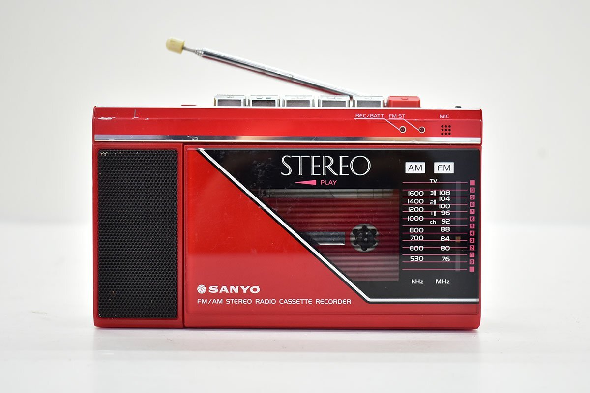 Yahoo!オークション - SANYO MR-F10 ラジカセ[サンヨー][ラジオカセッ...