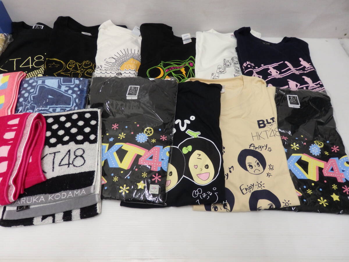 Yahoo!オークション - cd17)HKT48 グッズセット/Tシャツ Lサイズ多め/...