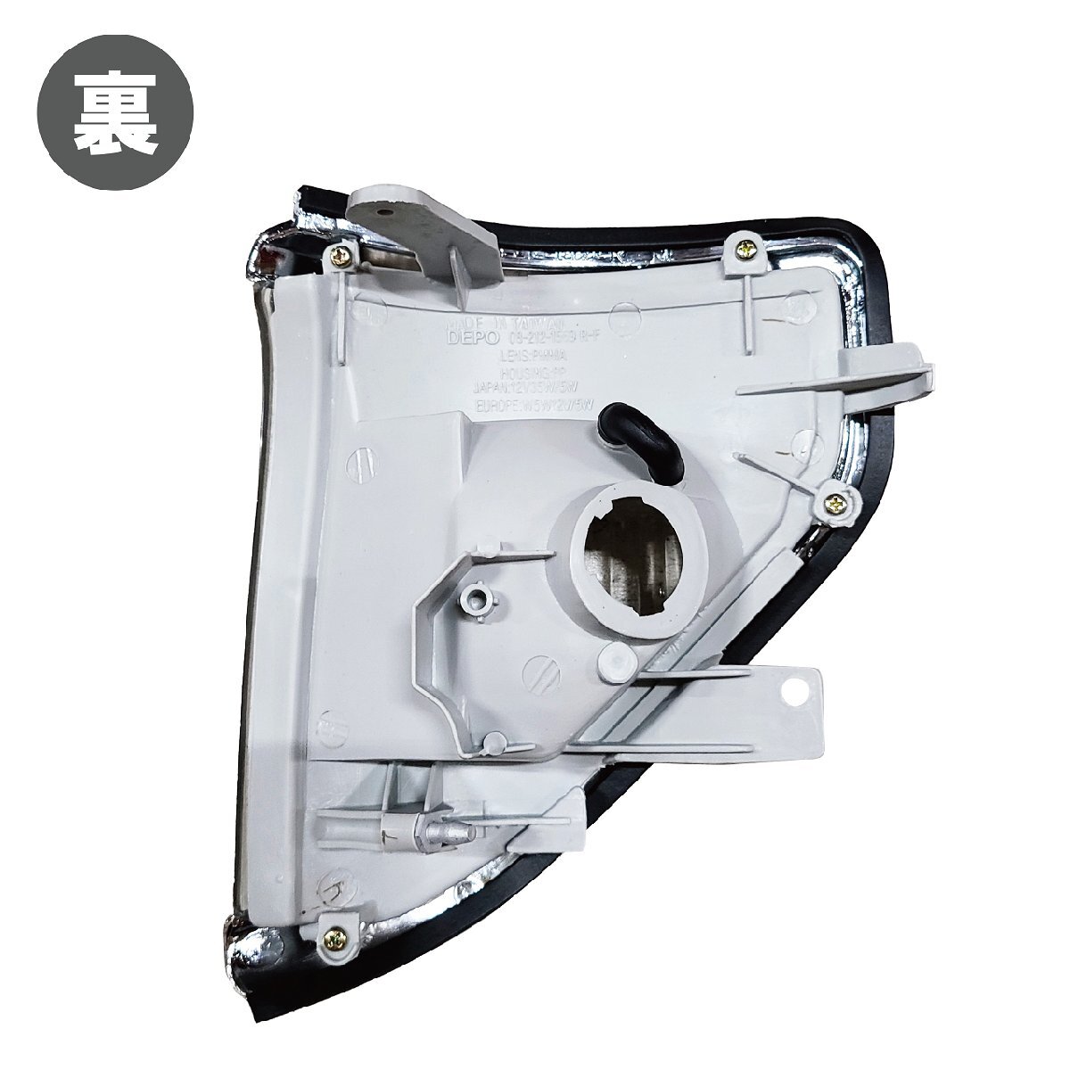 トヨタ ランドクルーザー プラド 71 78 系 クリスタル コーナーランプ LJ71G LJ71W LJ78G LJ78W コーナー ライト サイド ランクル(その他)｜売買された ...