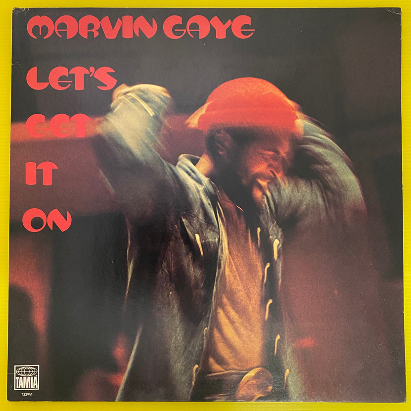 Yahoo!オークション - Marvin Gaye「Let's Get It On」US盤LP(1973年)...