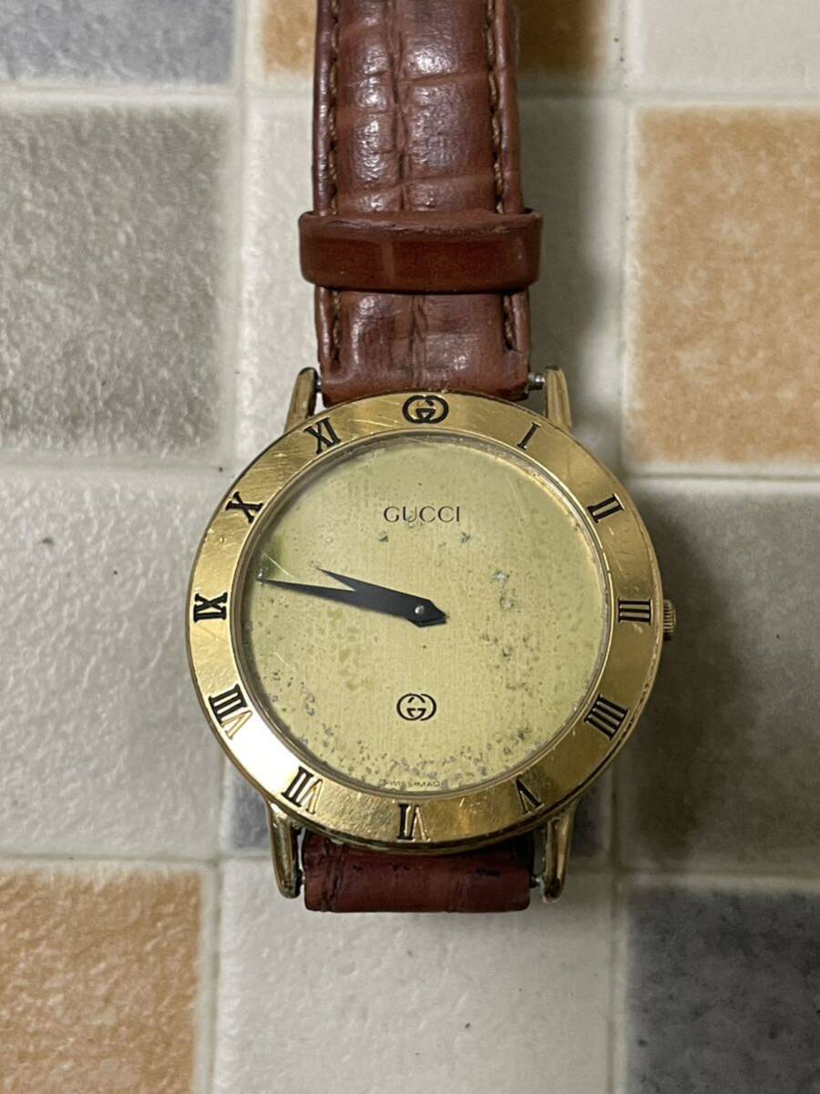 Yahoo!オークション - GUCCI 3000M 腕時計