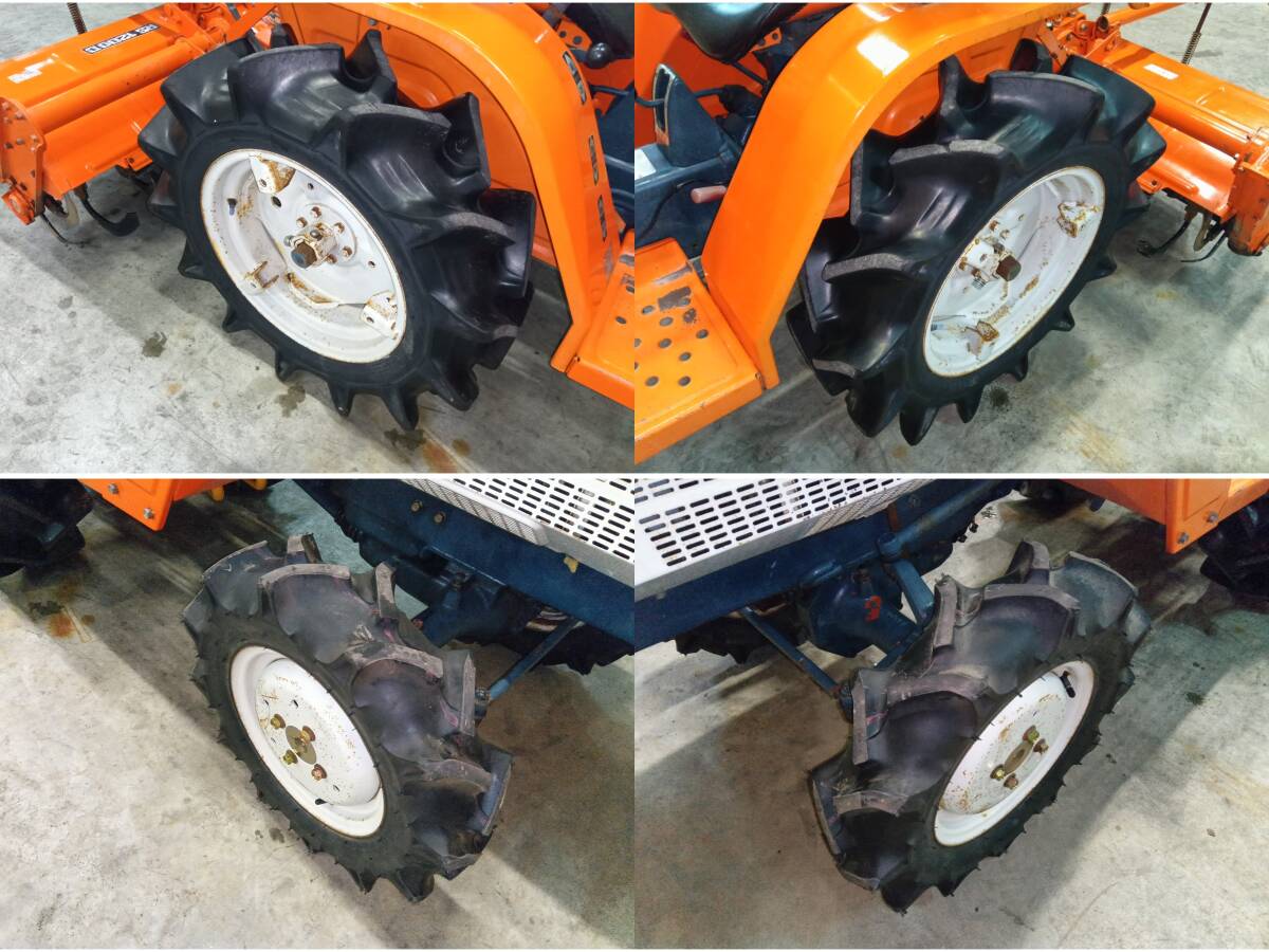 Yahoo!オークション - 福島 クボタ トラクター ZB1500 807時間 15馬力 ...