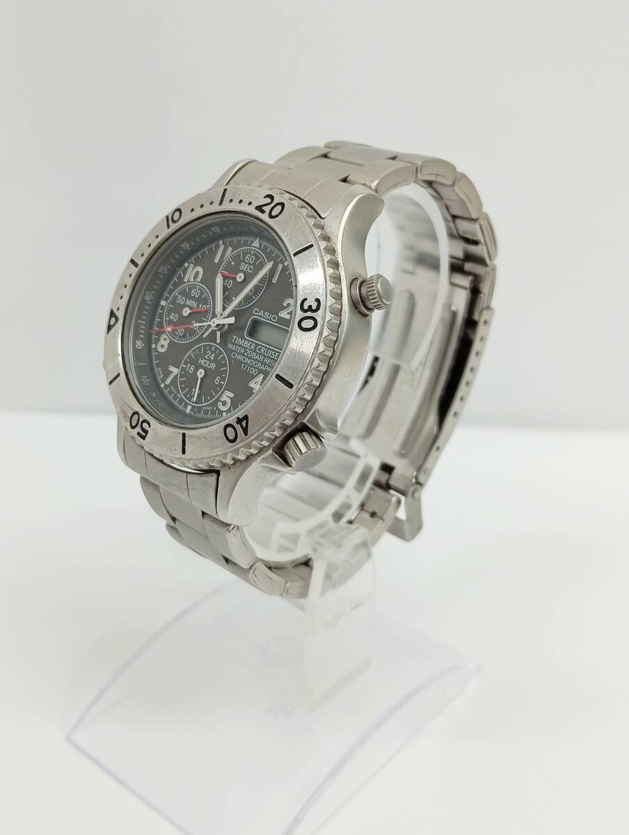 Yahoo!オークション - B317 CASIO(TIC-104)TIMBER CRUISER 106g(動作未...