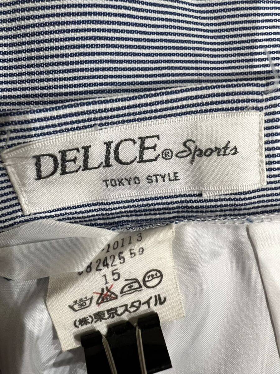Yahoo!オークション - 東京スタイル DELICE Sports ストライプ柄 ミデ...