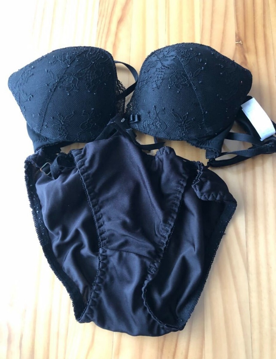 Yahoo!オークション - ブラショーツセット 黒 D65 Mサイズ タンス整理...