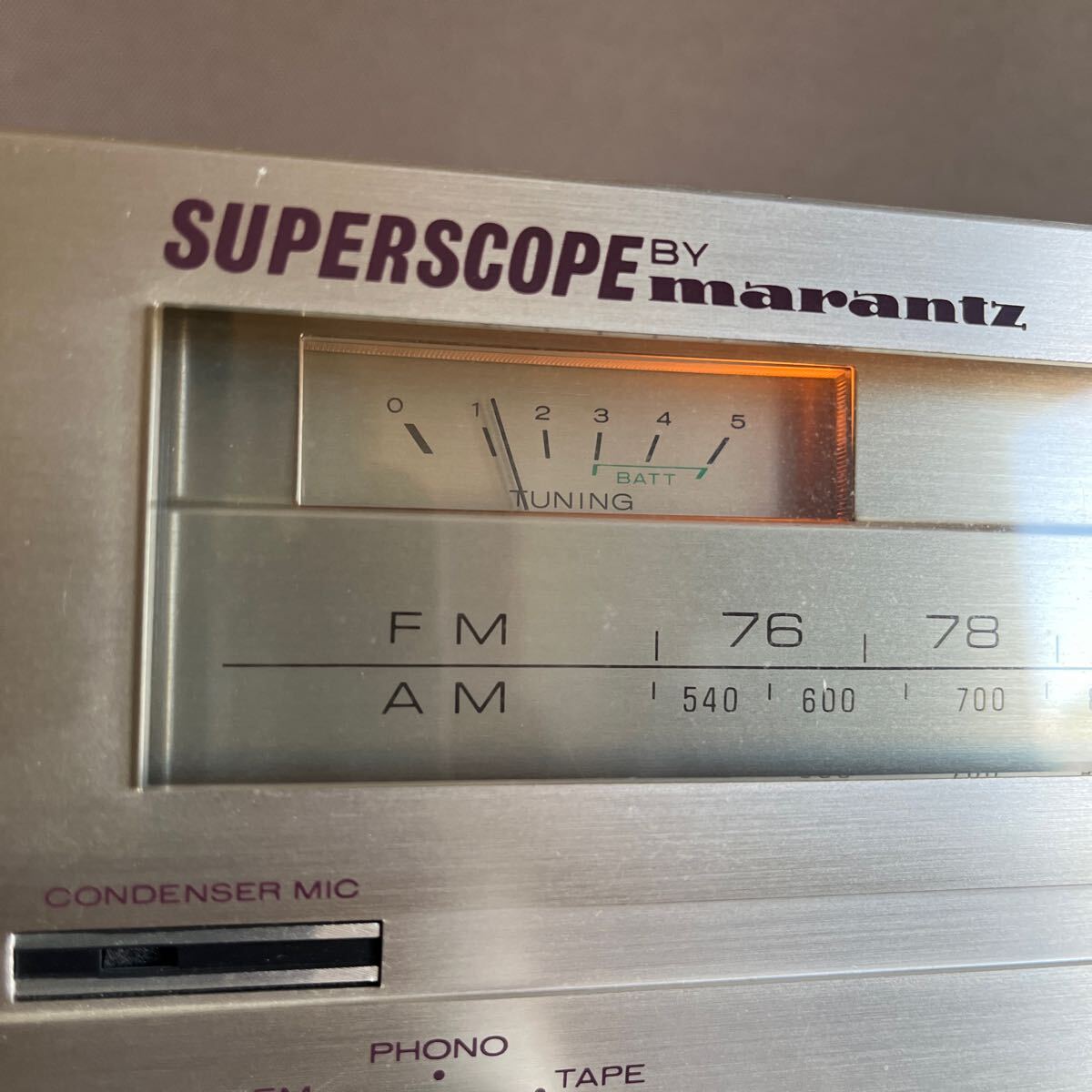 Yahoo!オークション - marantz マランツ CRS-7000 SUPERSCOPE スーパー...