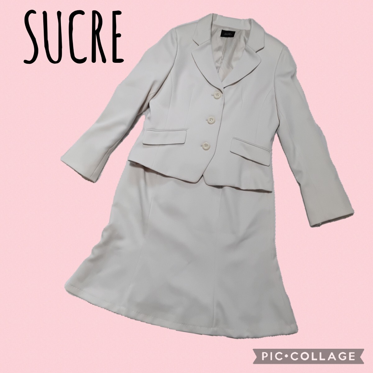 Yahoo!オークション - 【SUCRE】シュクル スーツ セットアップ スカー...